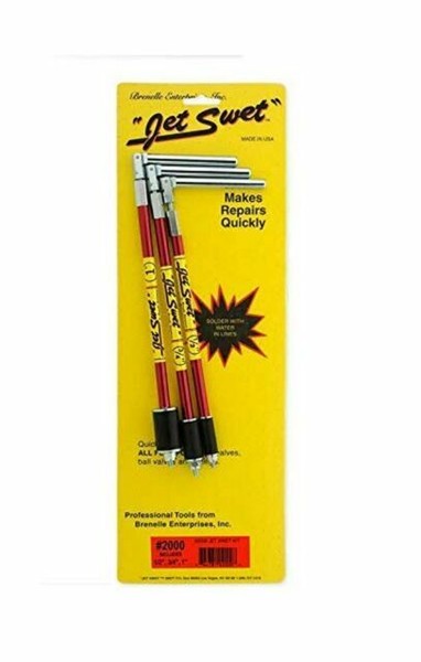 Jet Swet Jetpack 2000 Kit - 1/2" 3/4" and 1" Jet Swet Tools (3 Pieces ...