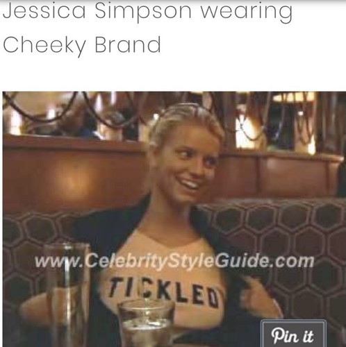 Cheeky Brand Feelings Top ASO Jessica Simpson | eBay