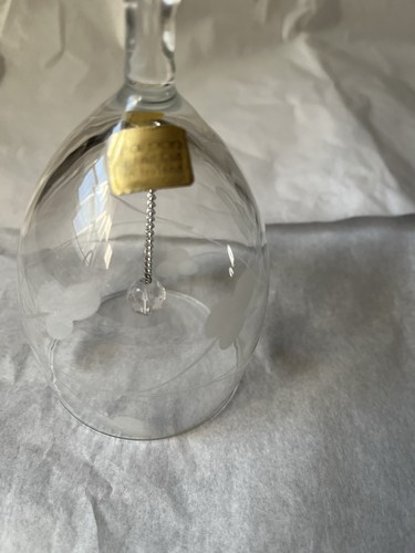 Galway Irish Crystal Bell With Hand Etched Shamrocks | eBay