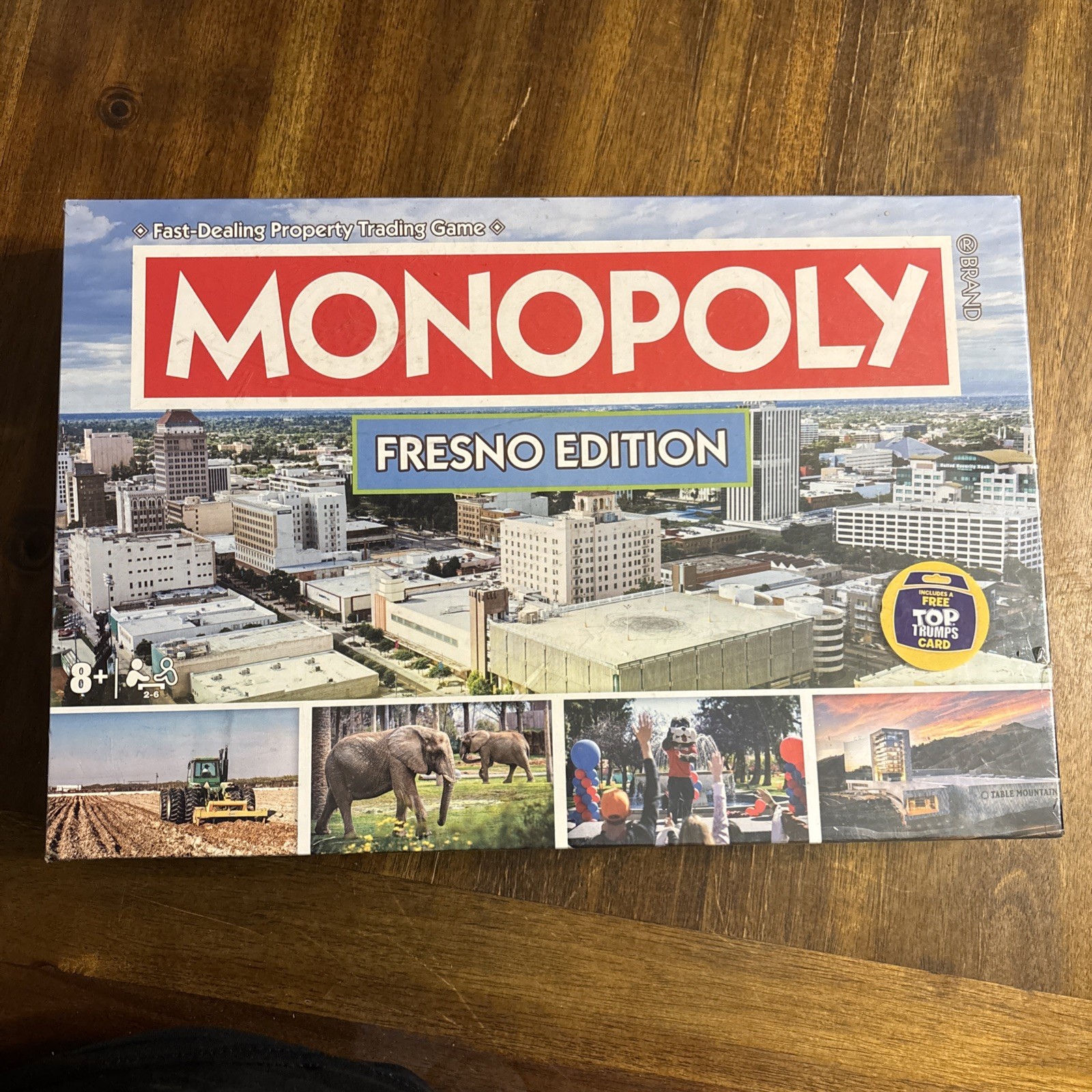 Fresno, CA Monopoly Board Game - New & Sealed | eBay