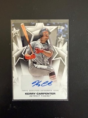 2025 Topps Series 1 - Baseball Stars Autographs Kerry Carpenter #BSA-KC ...