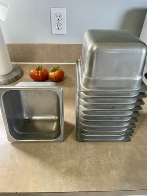 4” Steam Table Sixth Pans | eBay