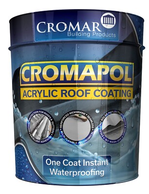 CROMAR CROMAPOL OPAQUE 20KG ACRYLIC ROOF COATING | eBay UK