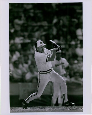 LG816 1988 Original Mitchell Layton Photo RICK SCHU Baltimore Orioles ...