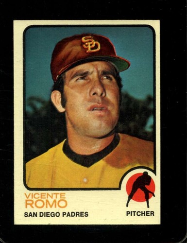 1973 TOPPS #381 VICENTE ROMO EXMT PADRES *X51358 | eBay
