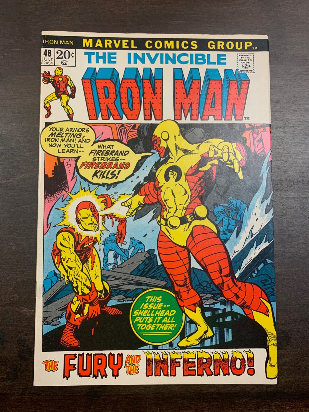 IRON MAN #48 MARVEL COMICS 1972 VF | eBay