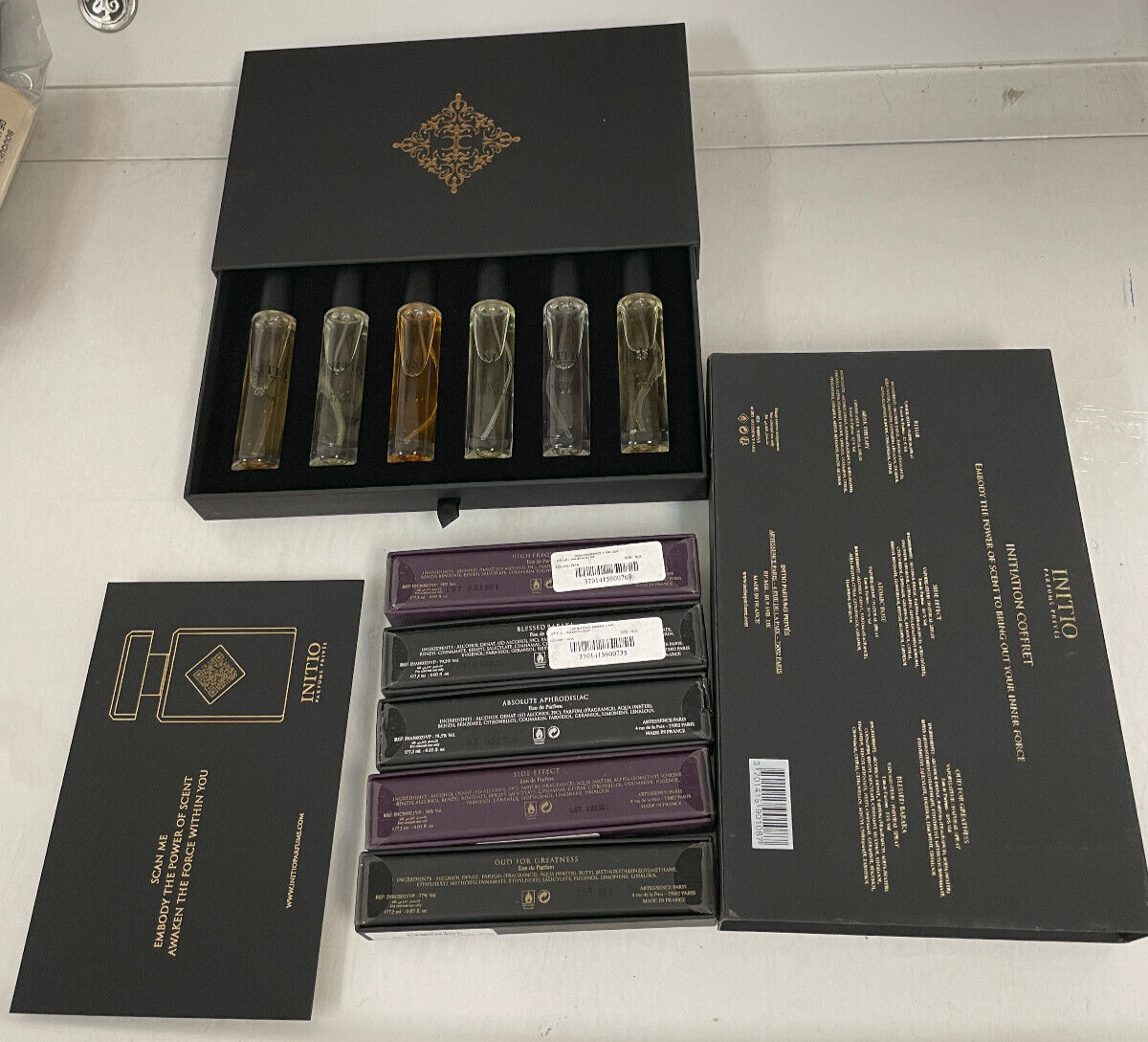 Initio Parfums Prives lot - Initiation Discovery Set 6x10ML & 5x7.5ML ...