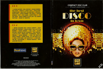 THE BEST DISCO IN TOWN -VARIOUS -COMPACT DISC CLUB-20 YEARS ANNIVERSARY ...