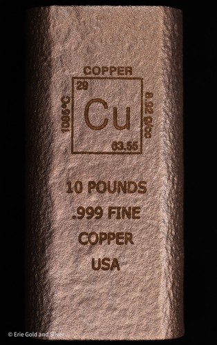 10 Pounds Fine Copper Bar Rectangle Ingot Element Design | 10lbs | eBay