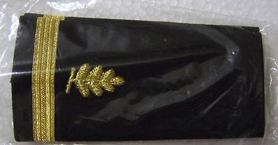 U.S. NAVY ENSIGN- ENS MEDICAL SERVICE CORPS SOFT SHOULDER BOARDS:K5 | eBay
