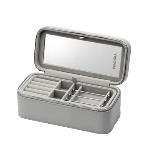 Authentic NEW BOX Pandora Grey Small Jewelry Box A012 | eBay