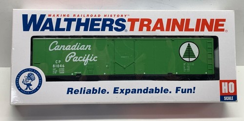 Walthers Trainline HO CP Canadian Pacific Box Car #81046. 931-1673. New ...