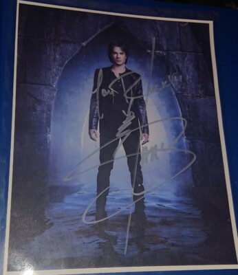 IAN SOMERHALDER - VAMPIRE DIARIES AUTOGRAPH laminated print | eBay UK