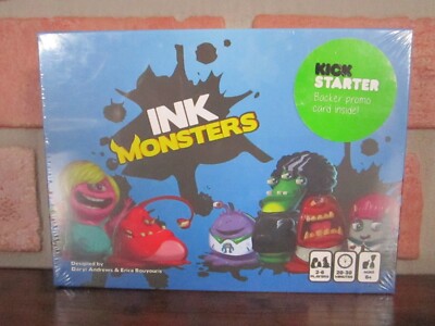 Ink Monsters Card Game Kickstarter Exclusive - BRAND NEW AND SEALED! | eBay