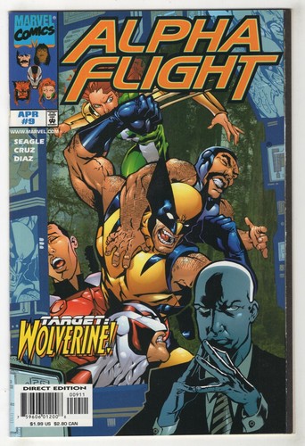 Alpha Flight #9 (Apr 1998, Marvel) [Wolverine, X-Men] Steve Seagle ...