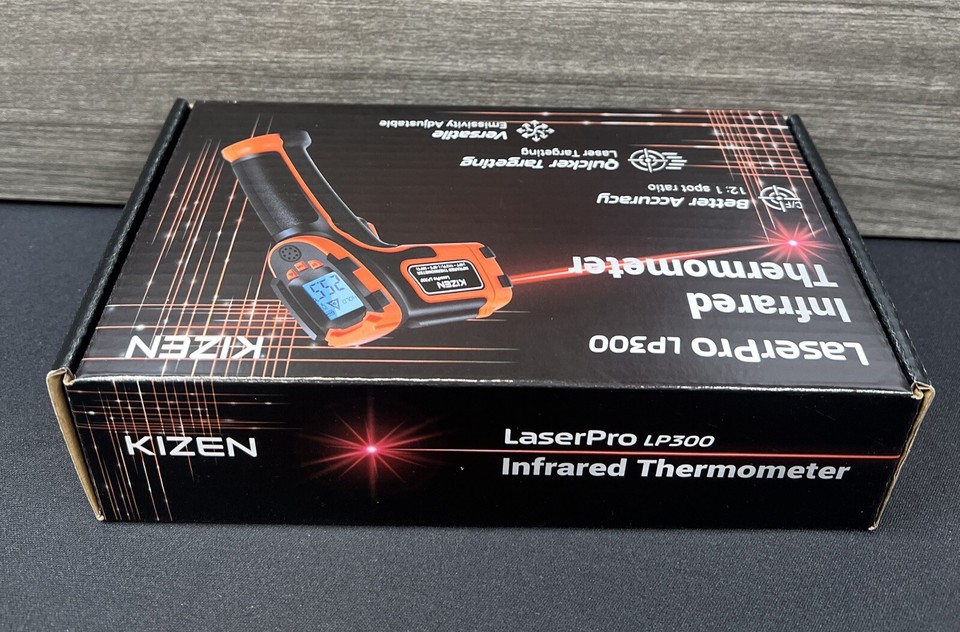 KIZEN Infrared Thermometer LaserPro LP300 Handheld Temperature Gun Orange | eBay