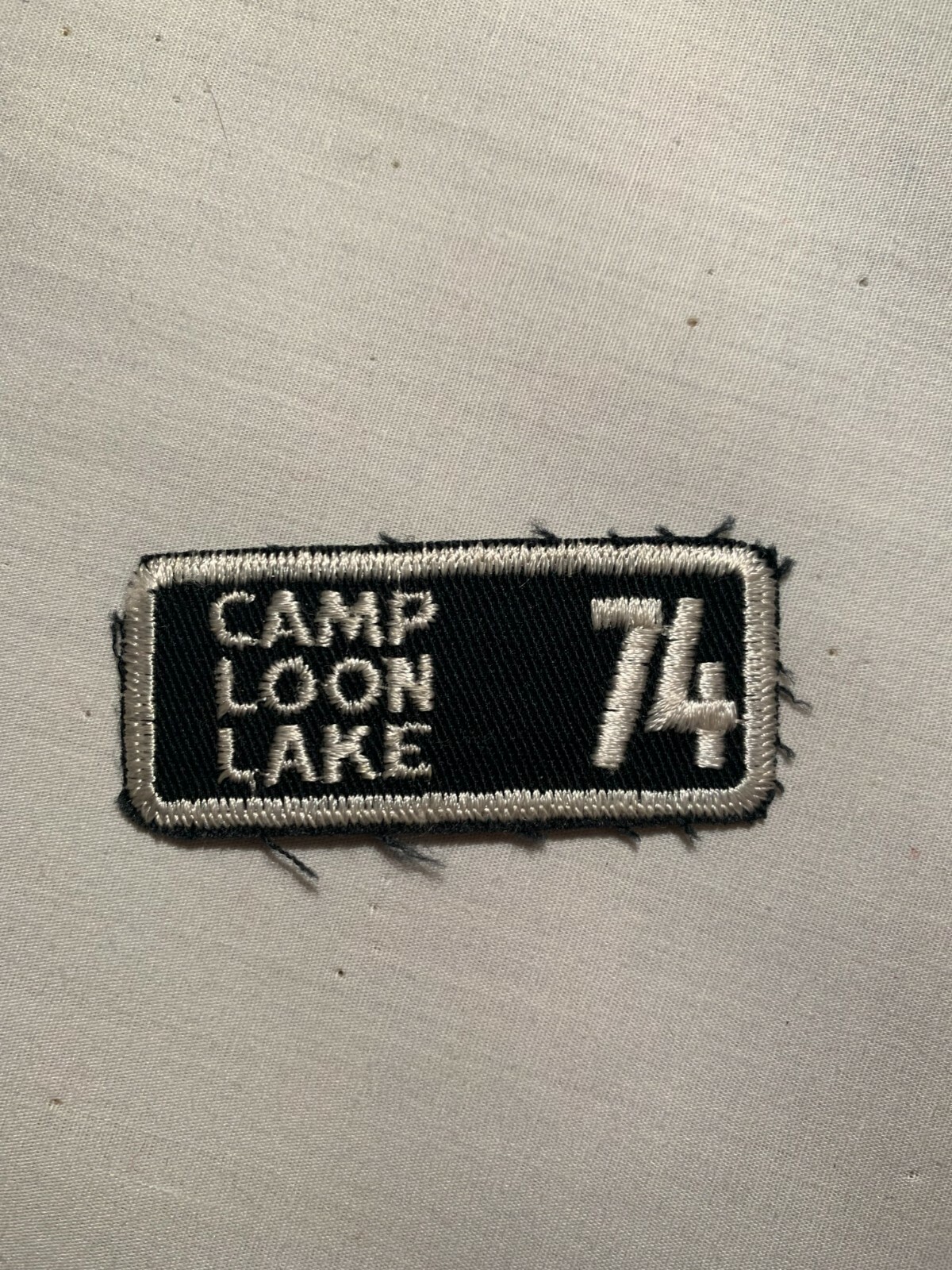 1974 Camp Loon Lake Boy Scout Camp Patch | eBay