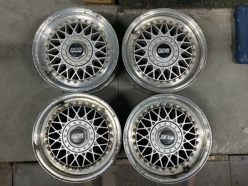 BBS RM 029 RM029 R15 15" 7.5J ET30 5x114.3 2 PIECE SPLIT RIMS ALLOY ...
