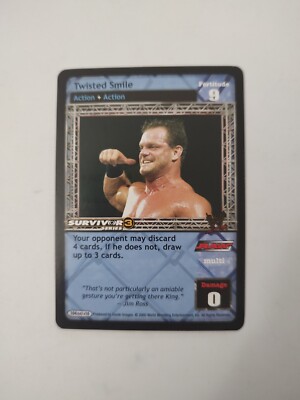 Twisted Smile - Survivor Series 3 SS3 - WWE Raw Deal CCG NM | eBay