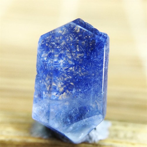 2.7Ct Very Rare NATURAL Beautiful Blue Dumortierite Quartz Crystal ...