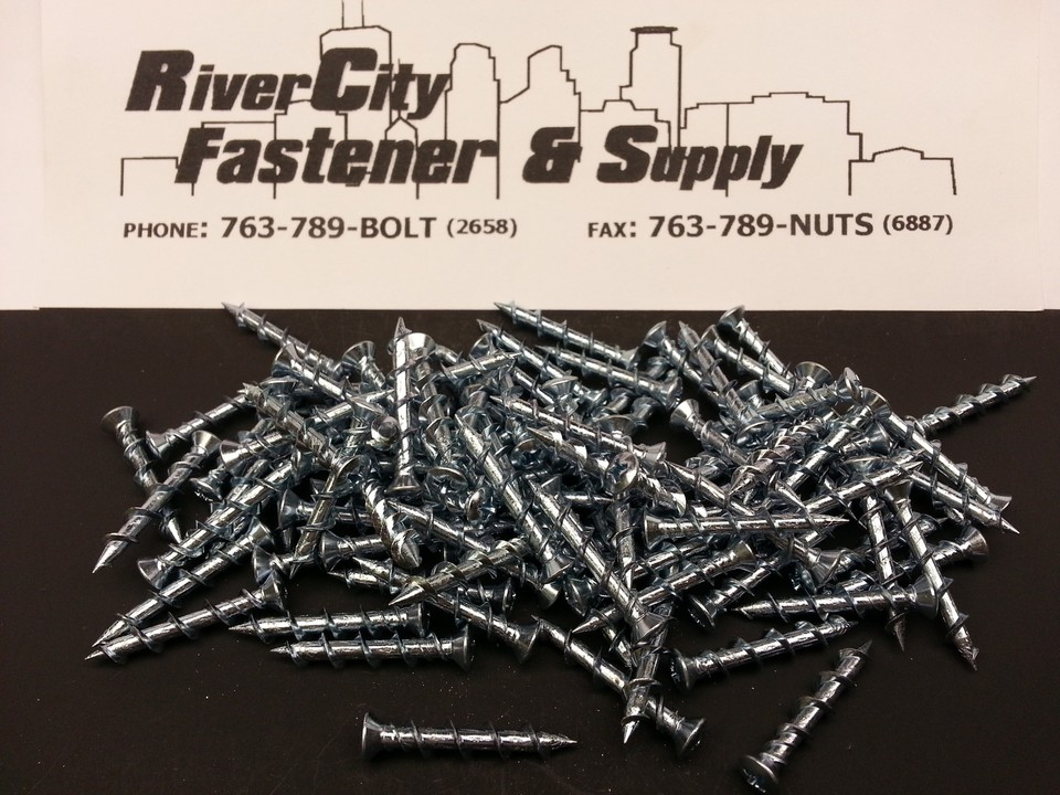 (100) POWERS WALL DOG 02314 OVAL HEAD ANCHORS SCREWS DRYWALL 2314 | eBay