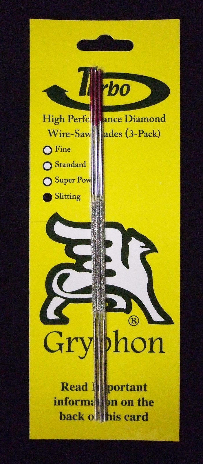 Gryphon Omni Turbo Slitting Blade - 3 Blades per Pack | eBay