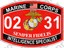 STICKER USMC MOS 0231 INTELLIGENCE SPECIALIST N CAMPAIGN ooo USMC Lisc ...
