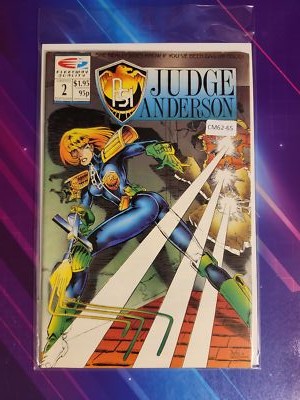 PSI-JUDGE ANDERSON #2 HIGH GRADE S.Q. PRODUCTIONS COMIC BOOK CM62-65 | eBay