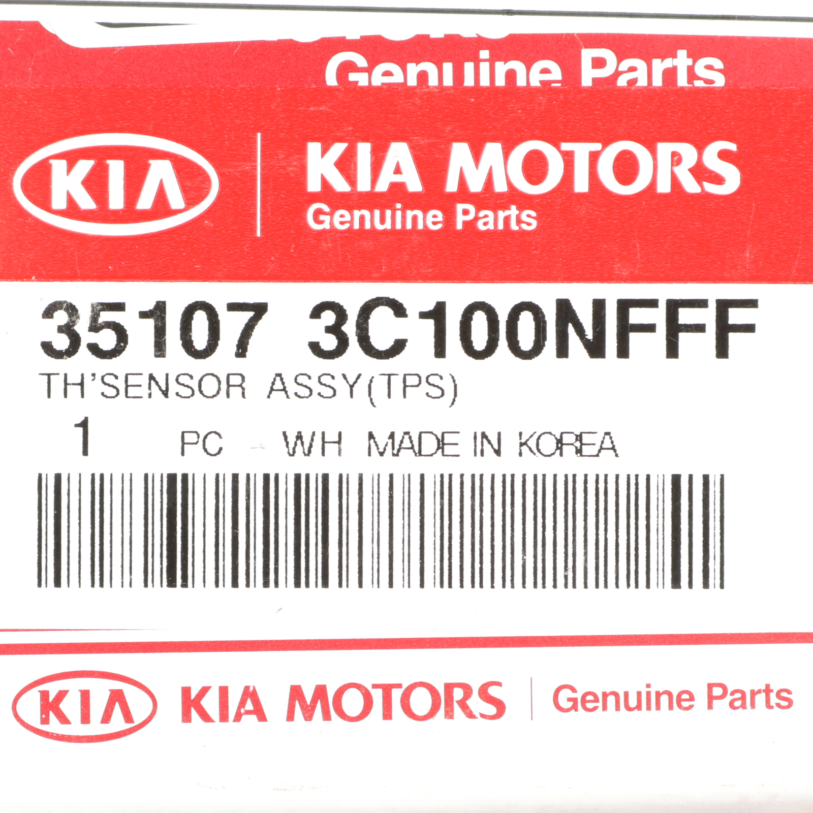 2007-2009 Kia Sorento Throttle Body Throttle Position Sensor | 35107 ...