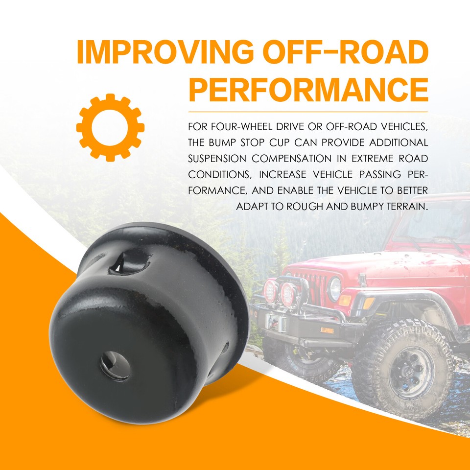 2x Bump Stop Cup Fit for Jeep TJ Wrangler Grand Cherokee 1993-2006 ...