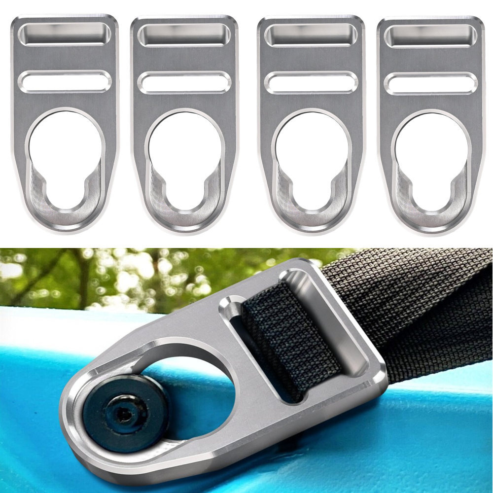 4X Aluminum Kayak Seat Strap Replacement Buckle Clip for Lifetime for ...