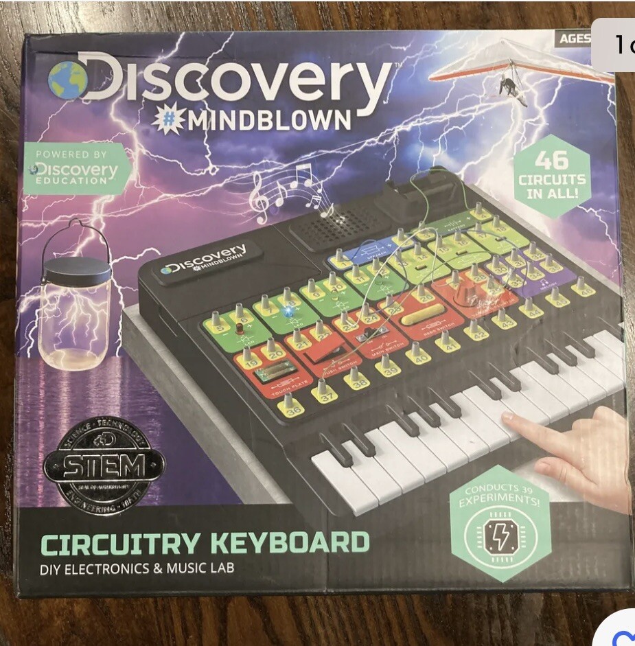 Discovery Mind blown Circuitry Keyboard DIY Electronics & Music Lab ...