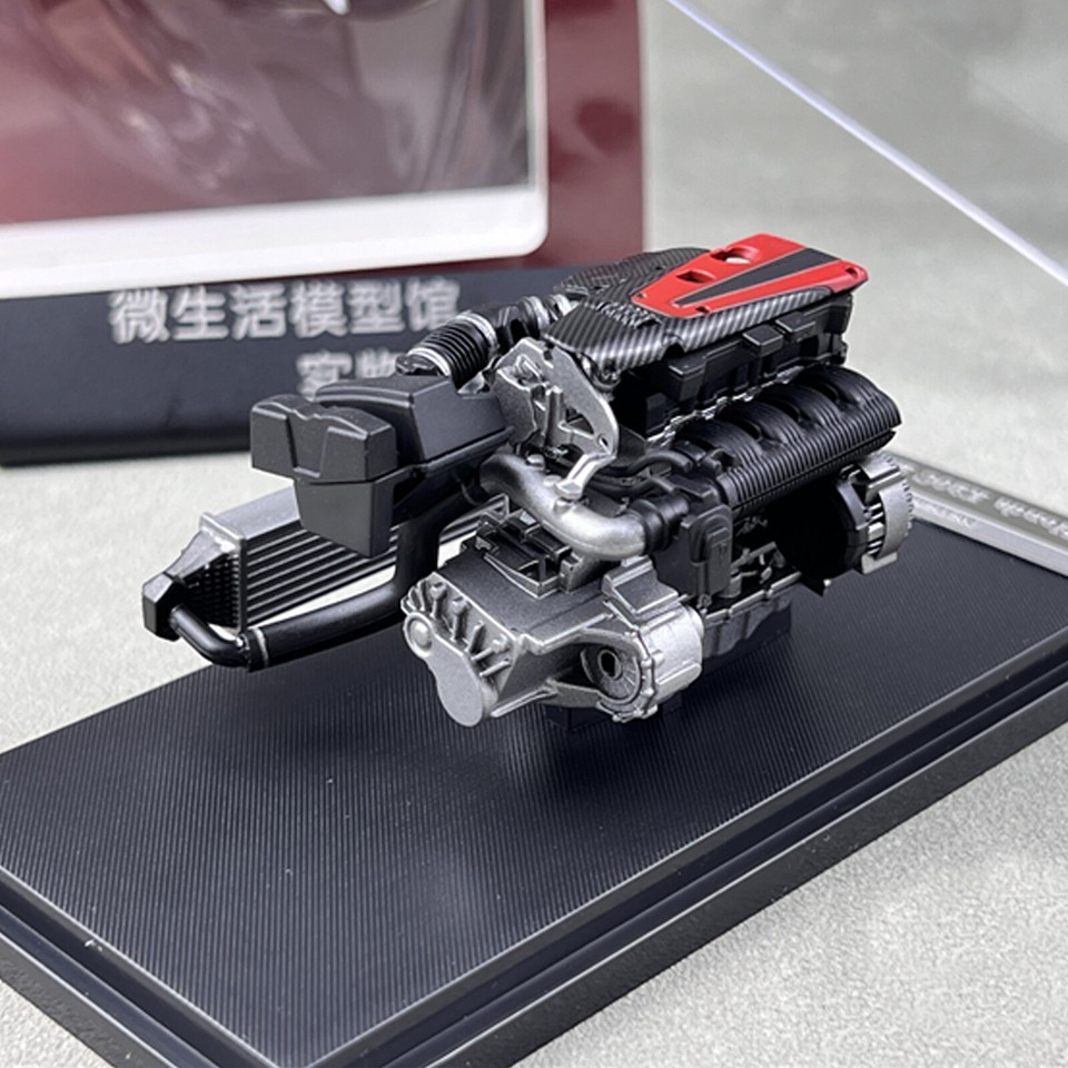 MH 1:18 JDM Civic Type R K20C FL5 Vtec Turbo Engine Model Diecast Metal ...