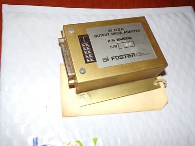 Foster Airdata Output Drive Adapter 804B0045 | eBay