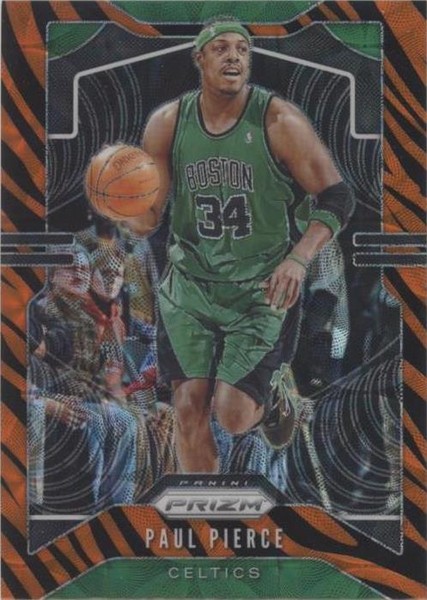 2019-20 Panini Prizm - Choice Tiger Stripe Prizm #29 Paul Pierce for ...