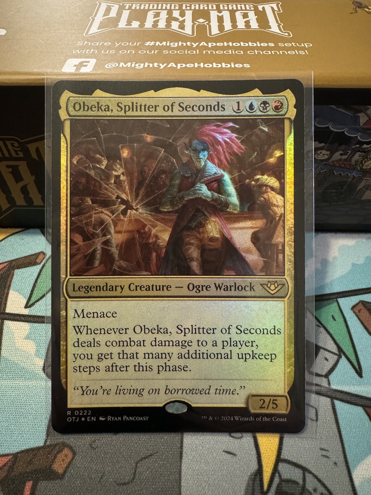 Obeka, Splitter of Seconds Rare Foil OTJ 222 Outlaws of Thunder ...