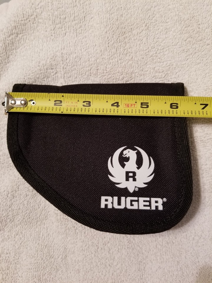 Factory Ruger Subcompact Semi-automatic LCP .380 Zippered Black Soft ...