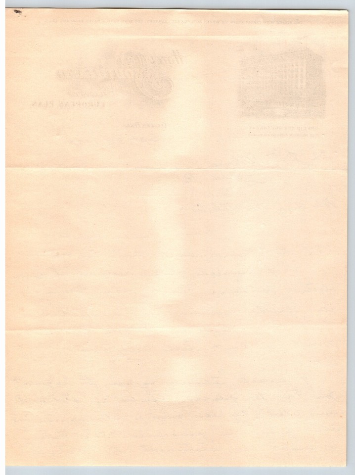 1928 Hotel Southland Dallas Texas Letterhead FOUR PAGES Written Letter ...