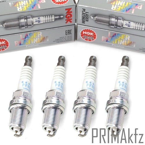 4x NGK Laser Platinum Zündkerzen PFR6Q 6458 für Audi A3 A4 A6 TT VW ...
