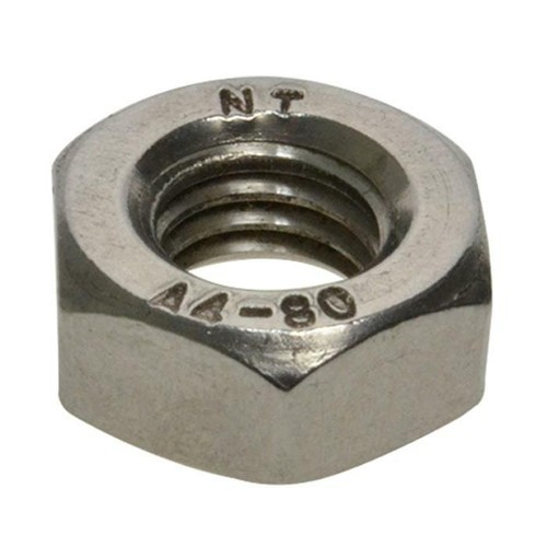 Qty 100 Hex Standard Nut M36 (36mm) Marine Grade Stainless Steel SS 316 ...