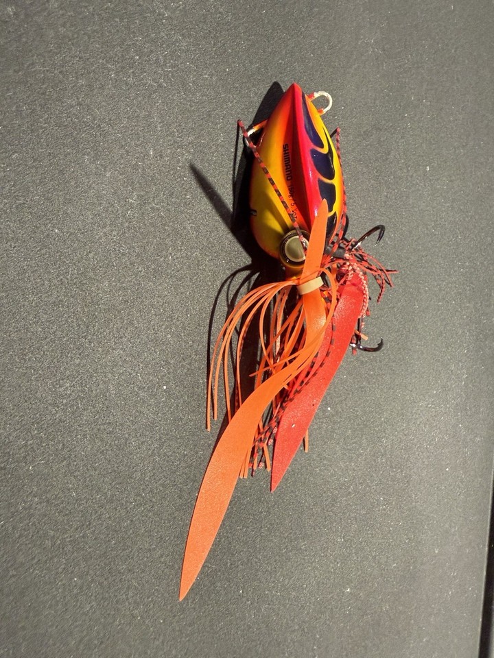 Shimano Lucanus Jig Rare 150g 5.25oz Sunset Crab NEW Discontinued | eBay