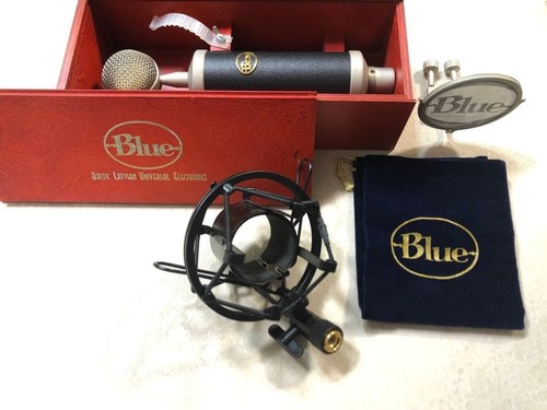 Vintage⭐︎ babybottle blue condenser microphone | eBay