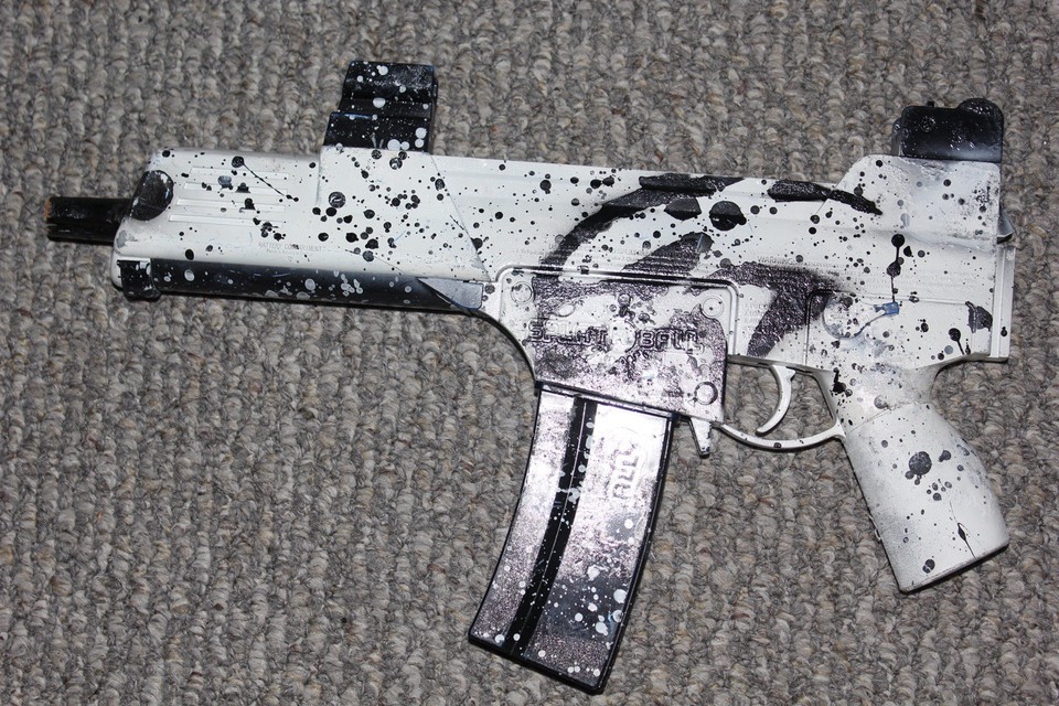 Custom Splatter Ball Gun | eBay