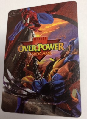 1995 MARVEL OVERPOWER WOLVERINE FIGHTING 6 NEAR MINT RARE | eBay