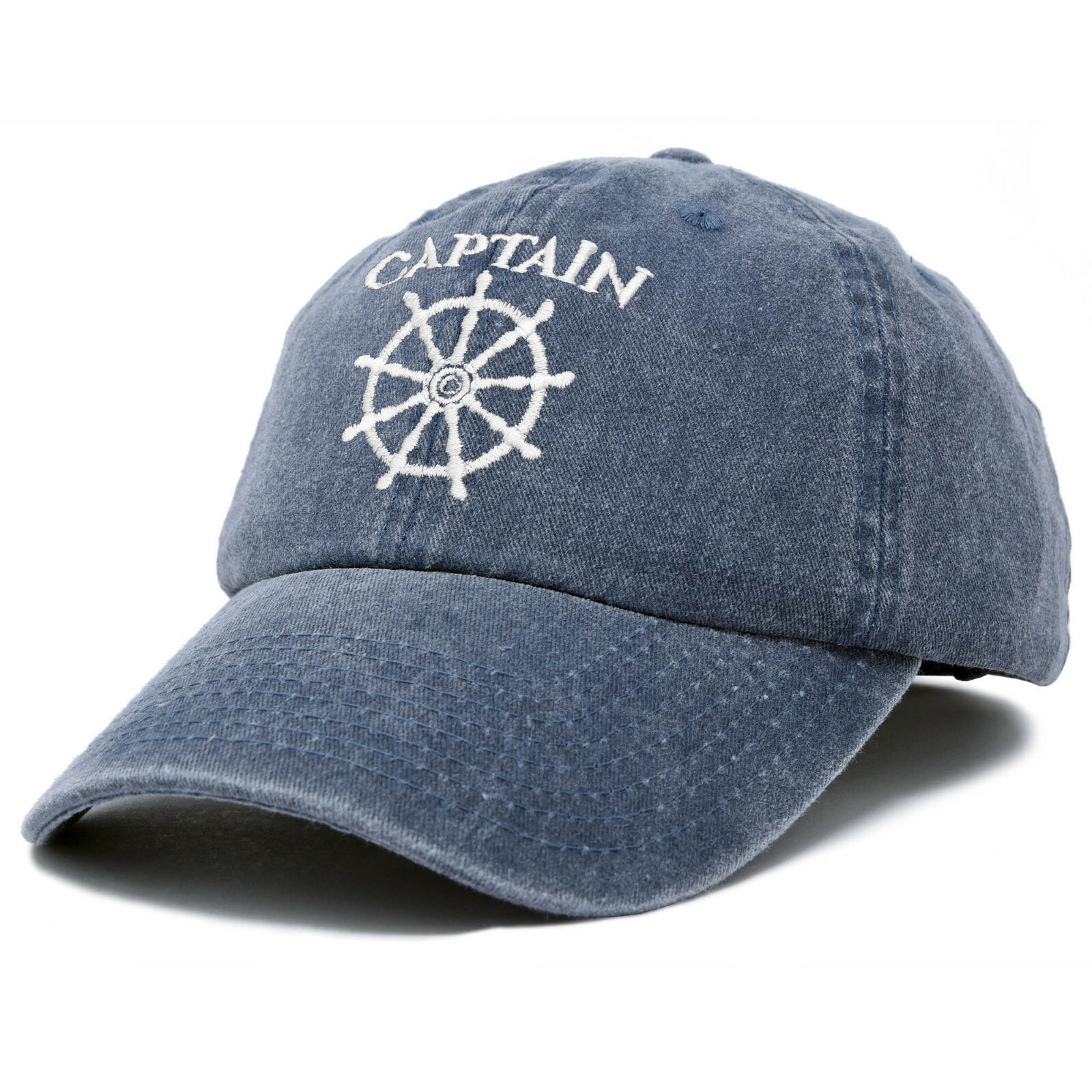 DALIX Captain Hat Sailing Baseball Cap Navy Gift Boating Men Women ...