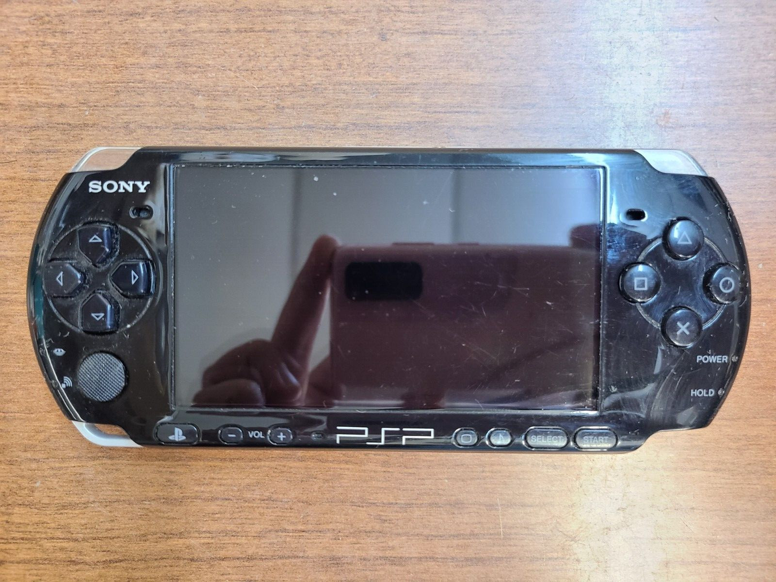 SONY PSP PLAYSTATION PORTABLE BLACK HANDHELD GAMING CONSOLE PSP-3001 AS ...