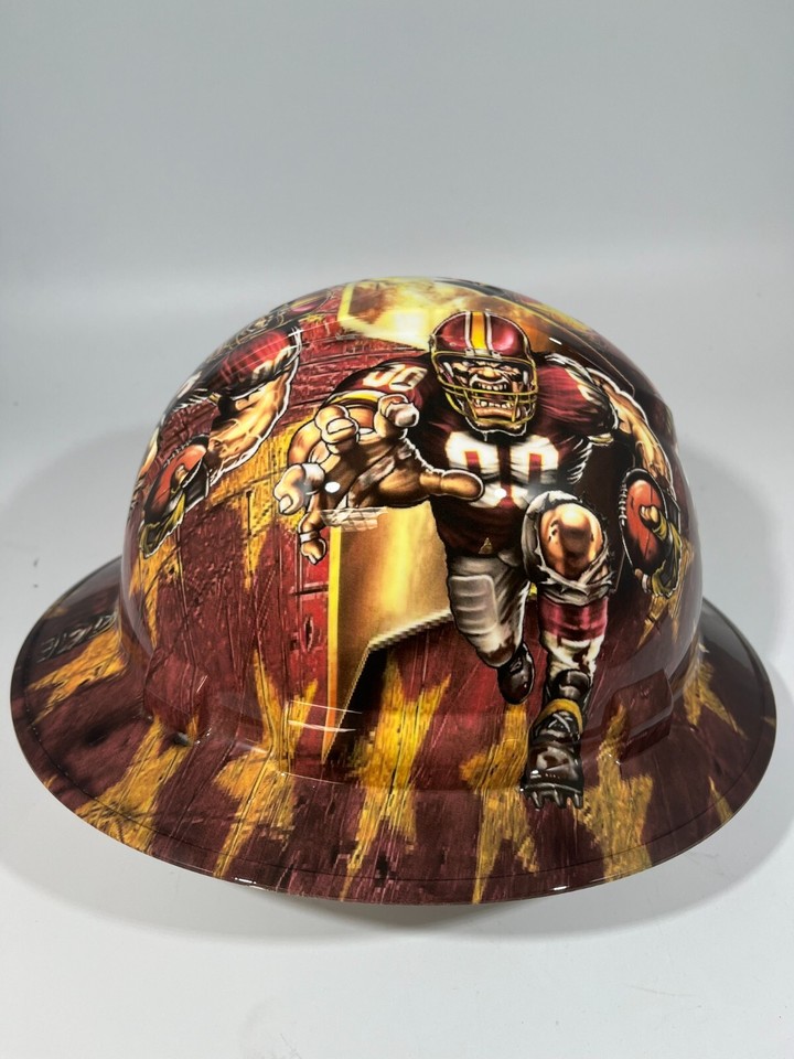 New Full Brim Hard Hat Custom Hydro Dipped WASHINGTON COMMANDERS | eBay