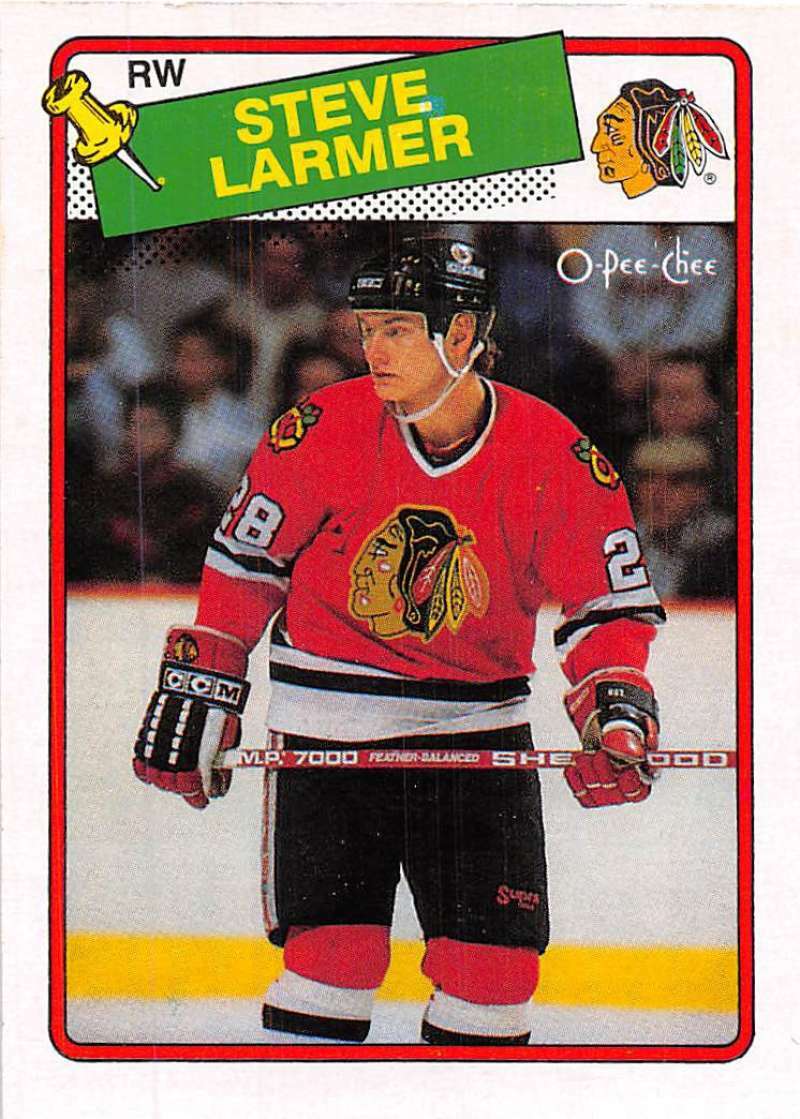 1988-89+O-Pee-Chee+-+%23154+Steve+Larmer for sale online | eBay