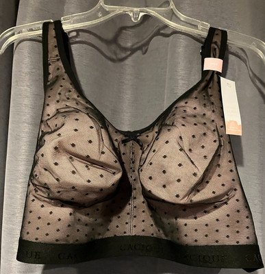 $40 NWT Cacique Lane Bryant Bra 48DD Full Coverage No-Wire BLACK ...
