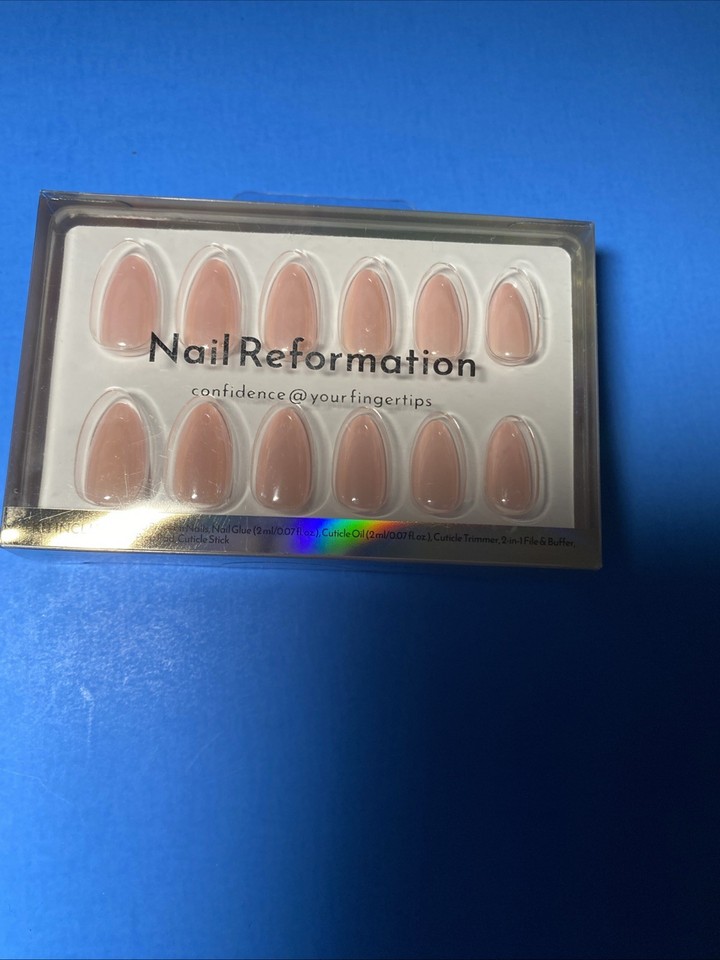 Nail Reformation As010 Barbie Glaze Press On Nail Set Of 30 Kit | eBay